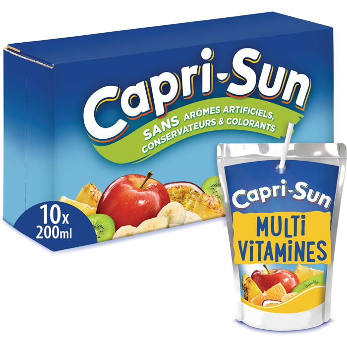 Capri-Sun Multivitamin Palette – Pack 10x20cl – FE Besloten Vennootschap